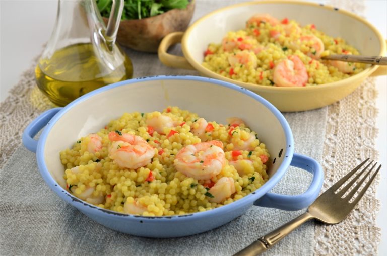 Cus cus cu creveti - Retete culinare by Teo's Kitchen