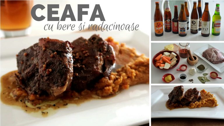 Ceafa cu bere si radacinoase - Retete culinare by Teo's Kitchen