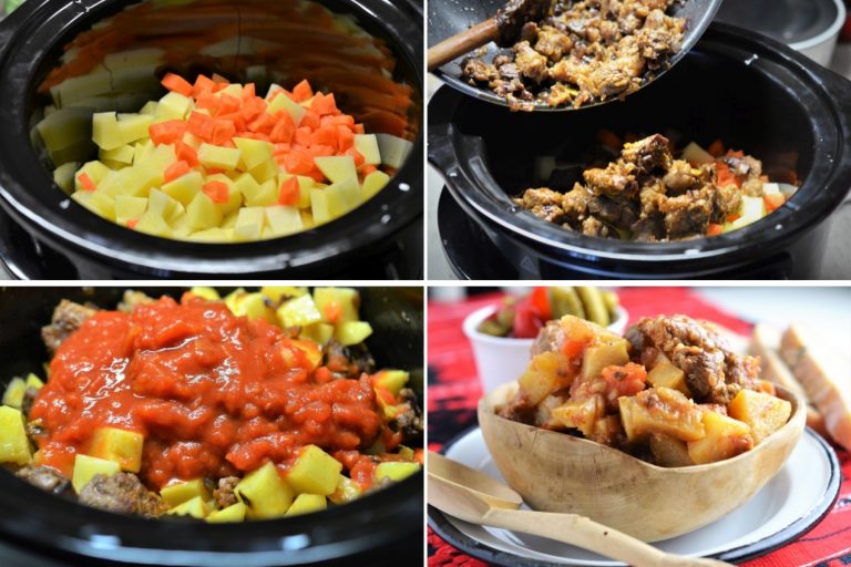 Tocanita de cartofi la slow cooker - Retete culinare by Teo's Kitchen