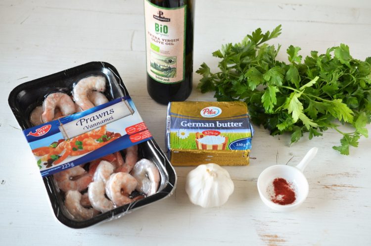 Creveti cu usturoi - Retete culinare by Teo's Kitchen