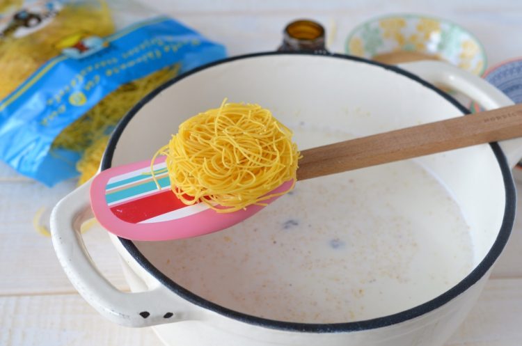 Fidea cu lapte la cuptor - Retete culinare by Teo's Kitchen