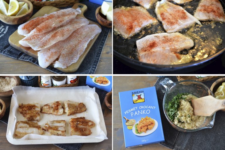 File de peste crocant la cuptor - Retete culinare by Teo's Kitchen