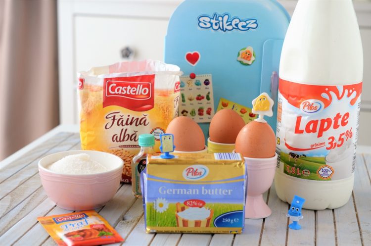 Prajitura cu lapte cald - Retete culinare by Teo's Kitchen