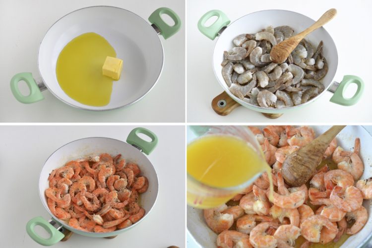 Creveti cu suc de portocale - Retete culinare by Teo's Kitchen