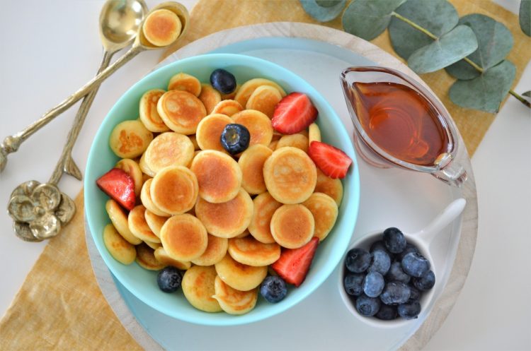 Mini Pancakes - Pancake cereal - Retete culinare by Teo's Kitchen